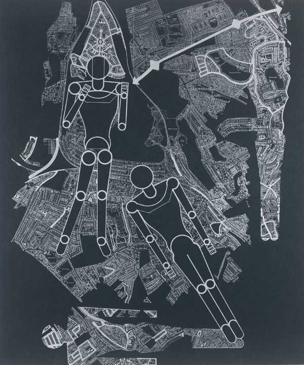 ‘Monsters of the City 1‘, Brian Yale, 1969–71 | Tate