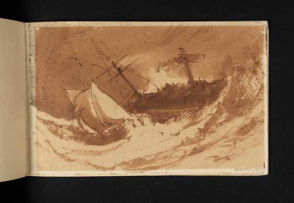 ‘A Shipwreck‘, Joseph Mallord William Turner, c.1805 | Tate
