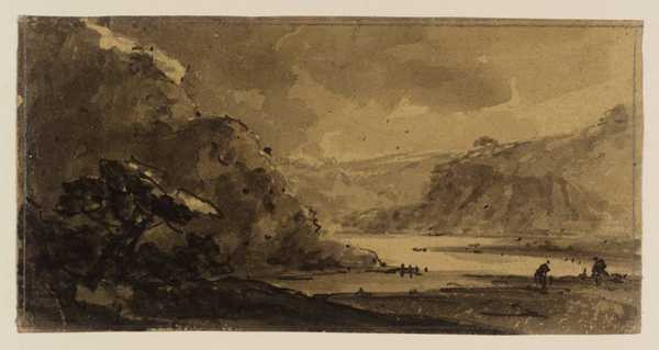 ‘Landscape, a River between Hills‘, Rev. William Gilpin | Tate