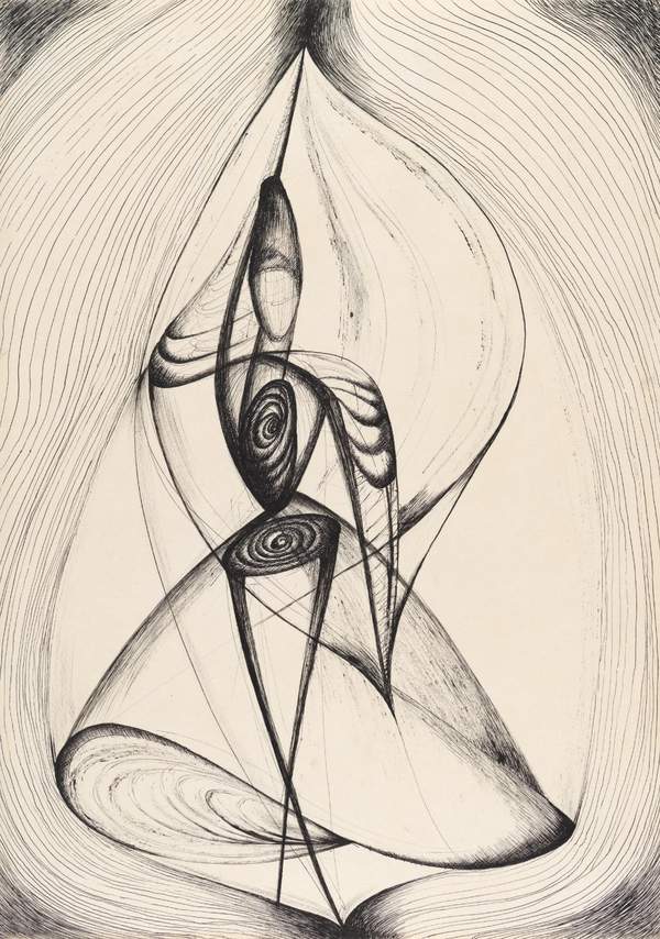 ‘Dervish‘, Ithell Colquhoun, c.1952 | Tate