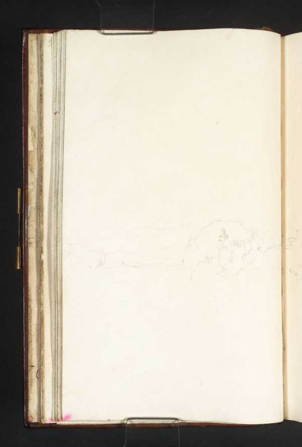 ‘Dunglass Castle: General View from the East with Dumbarton Rock Beyond ...