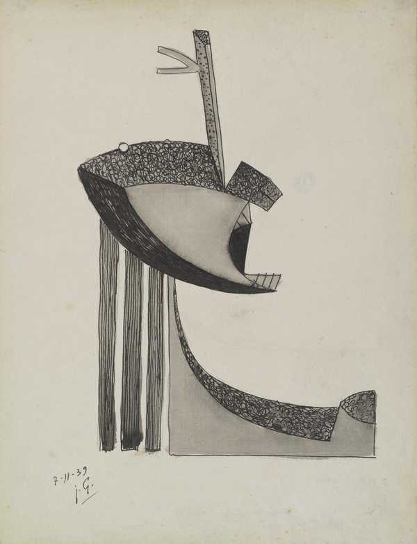 ‘V-Shaped Head‘, Julio González, 1939 | Tate