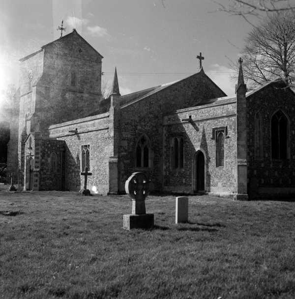 Photograph of St Mary’s Church in Orcheston, Wiltshire‘, John Piper, [c ...