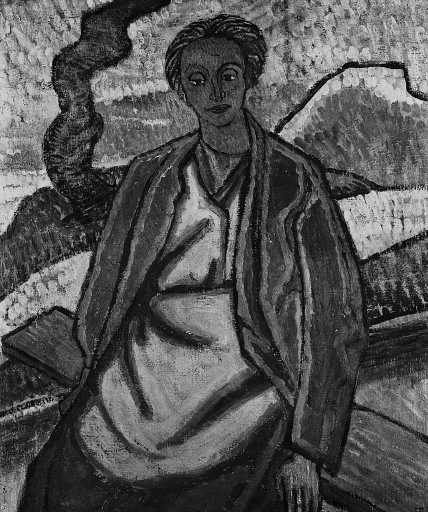 ‘Portrait‘, Frederick Etchells, c.1911 | Tate