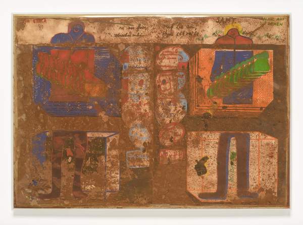 ‘Graphic with Cocoa‘, Dieter Roth, 1969 | Tate