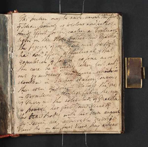 ‘Commentary on Titian’s ‘Entombment of the Dead Christ’ (Inscription by ...