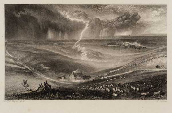 ‘Field of Waterloo‘, after Joseph Mallord William Turner, 1834–6 | Tate