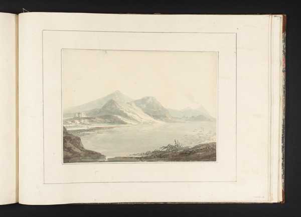 ‘View in the Bay of Baiae, with Naples and Vesuvius in the Distance ...