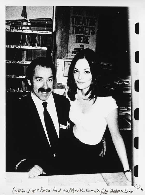 ‘Brian Night Porter and the Model from the series Life as a Night ...