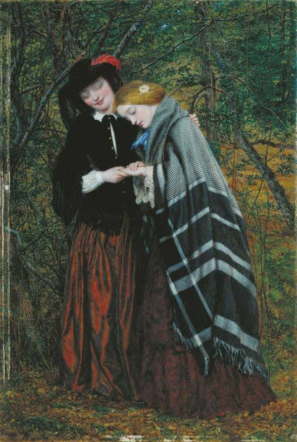 ‘The Confidante‘, William Gale, 1857 | Tate