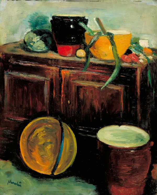 ‘Kitchen Utensils‘, Leslie Hunter, c.1914–18 | Tate