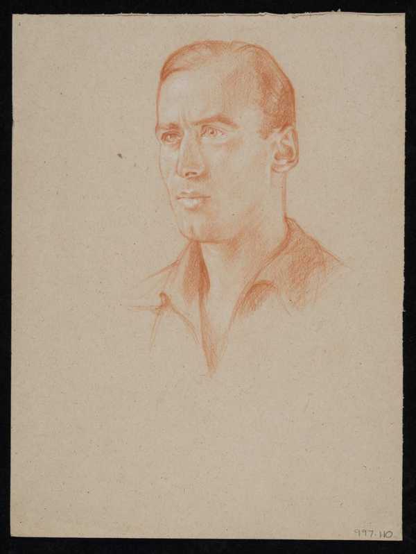 Study of a young unidentified man‘, Sir William Rothenstein‘, Sir ...