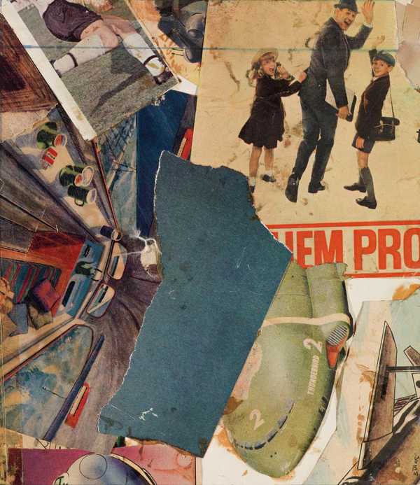 ‘Movement Collage‘, Barry Martin, 1965 | Tate