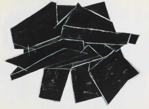 ‘untitled: black 11, 2014‘, Dame Phyllida Barlow DBE RA, 2014 | Tate