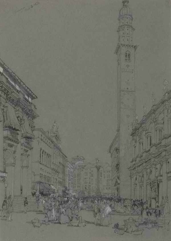 ‘Vicenza‘, James Duffield Harding, 1834 | Tate
