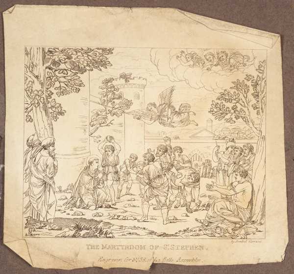 ‘The Martyrdom of St Stephen‘, Unknown artist, Britain | Tate