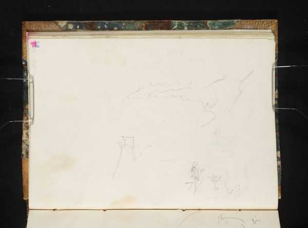 ‘Rocks on Coast‘, Joseph Mallord William Turner, c.1835–40 | Tate