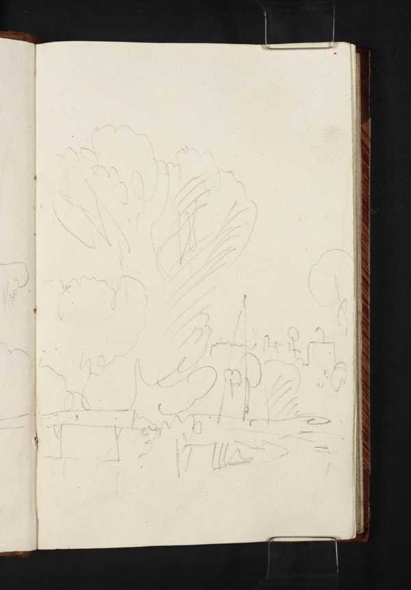 ‘Windsor Castle from the North, near Romney Lock: Curfew Tower to the ...