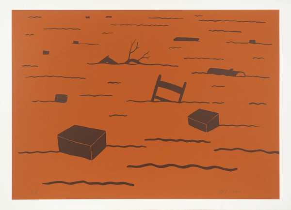 ‘The Flood‘, Nicholas Monro, 1971 | Tate