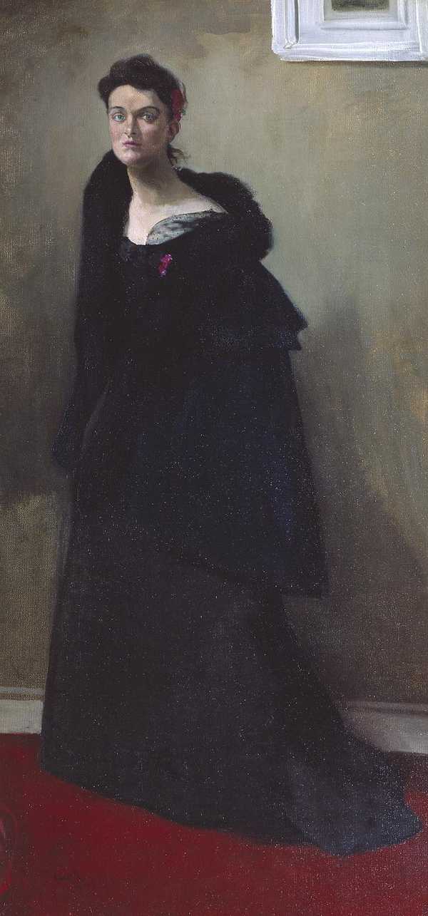 ‘Miss Edith Lockyer Williams‘, Sir William Rothenstein, 1893 | Tate