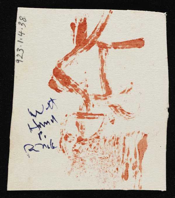 Printmaking experiment‘, Cecil Collins‘, Cecil Collins – Tate Archive ...