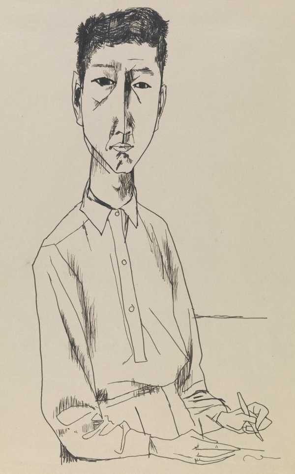 Self-Portrait’ by Tseng Yu‘, Tseng Yu, 1955‘, Tseng Yu, 1955 – Tate ...