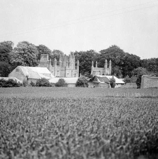 Photograph of stables at East Barsham Manor in East Barsham, Norfolk ...
