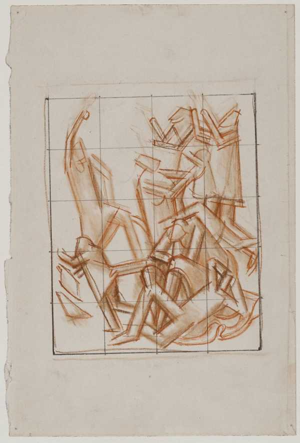 ‘Study for ‘The Happy Family’‘, William Roberts, c.1924 | Tate