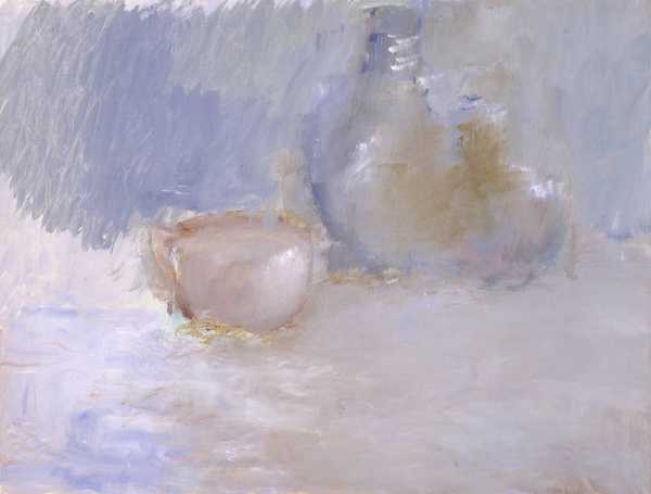 ‘Still Life: Last Eleven (No. 6)‘, Adrian Stokes, 1972 | Tate