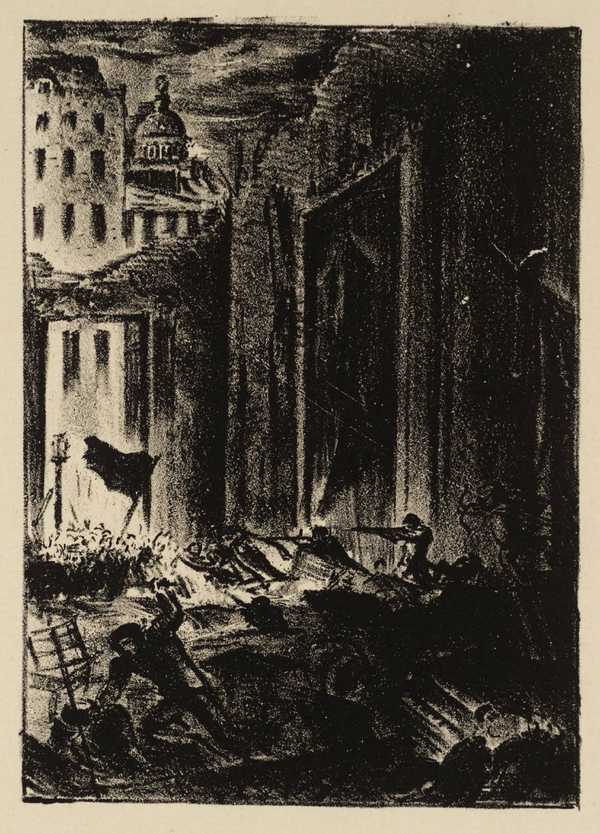 ‘The Fall of London: The Colosseum‘, James Boswell, 1933 | Tate