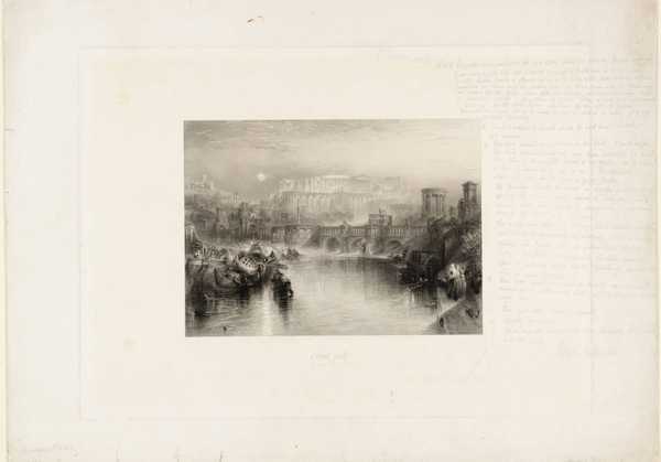 ‘Ancient Rome‘, after Joseph Mallord William Turner, 1859 | Tate