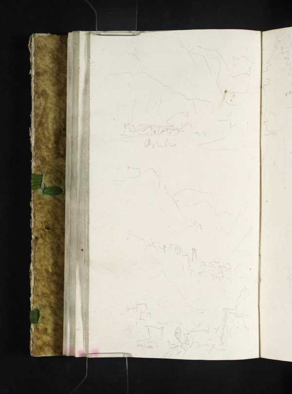 ‘Alpine Mountain Scenes, with a Bridge and a Village or Town‘, Joseph ...