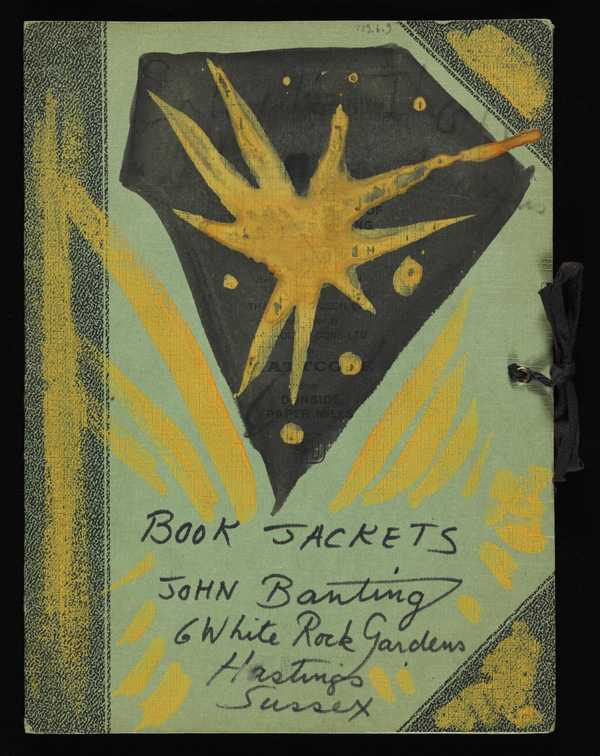 Design for book jacket on a folder‘, John Banting‘, John Banting – Tate ...