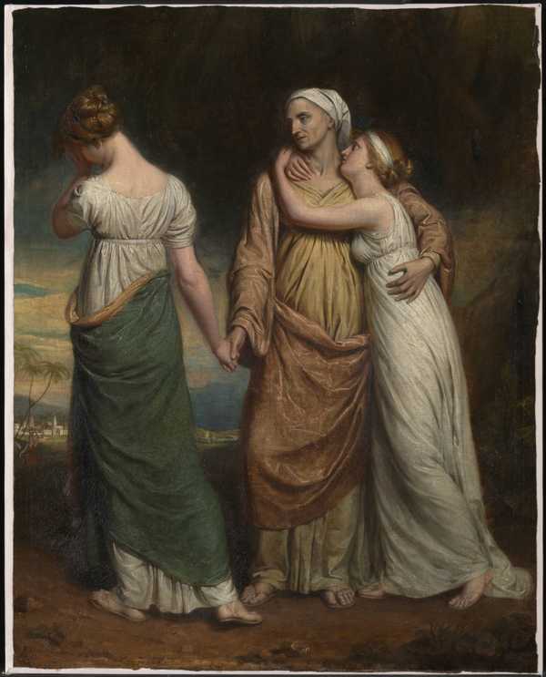 ‘Naomi and her Daughters‘, George Dawe, exhibited 1804 | Tate