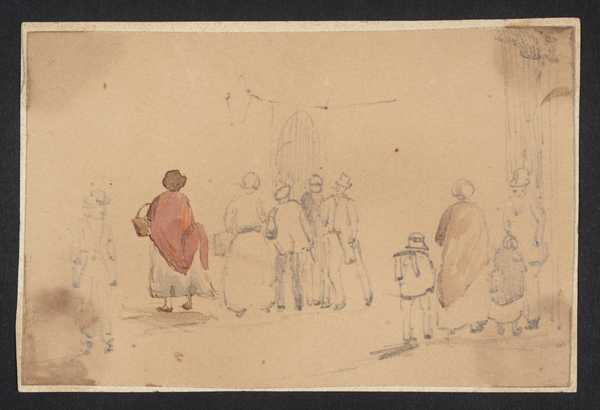 ‘A Group of Figures‘, Unknown artist, Britain | Tate