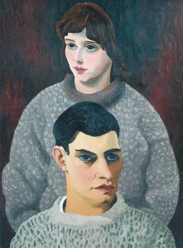 ‘David and Barbara Carr‘, Sir Cedric Morris, Bt, c.1940 | Tate