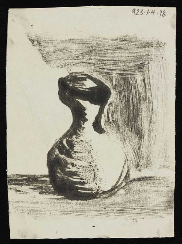 Printmaking experiment of a vase‘, Cecil Collins‘, Cecil Collins – Tate ...