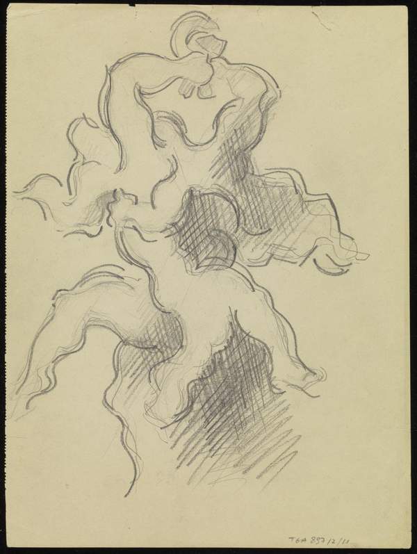 Sketch for ‘Joy of Life in the New World’ by Jacques Lipchitz‘, Jacques ...