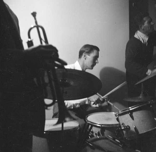 Photograph of unidentified jazz musicians performing‘, Nigel Henderson ...