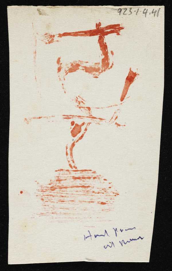 Printmaking experiment‘, Cecil Collins‘, Cecil Collins – Tate Archive ...