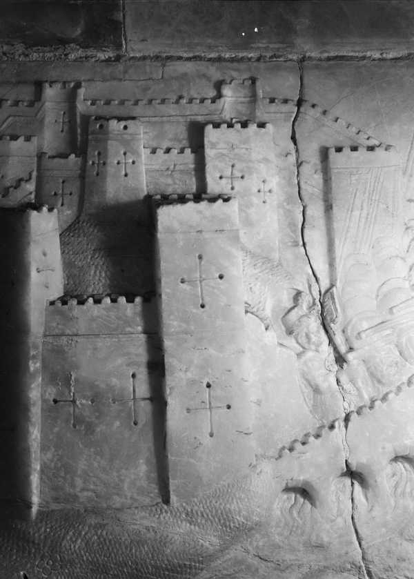 Photograph of detail of Great Milton monument, Oxfordshire‘, John Piper ...