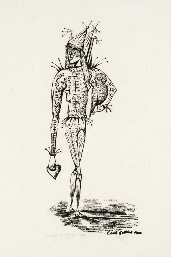 ‘The Fool‘, Cecil Collins, 1944 | Tate