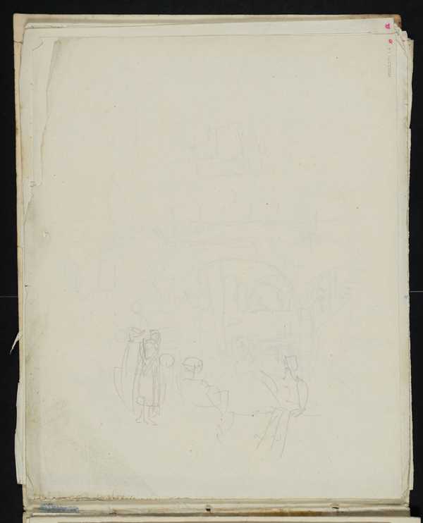 ‘Figures‘, Joseph Mallord William Turner, c.1841 | Tate