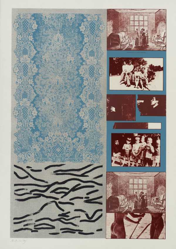 ‘Old and New Tables‘, R.B. Kitaj, 1964 | Tate