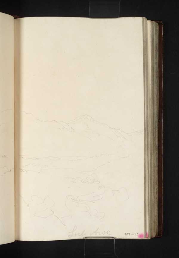 ‘Ben Cruachan and Loch Awe, with ?Inishail and Other Islands from above ...