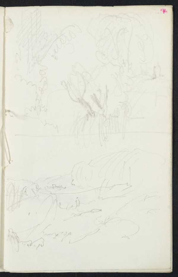 ‘Two Landscapes, with Trees‘, Joseph Mallord William Turner, c.1830–41 ...