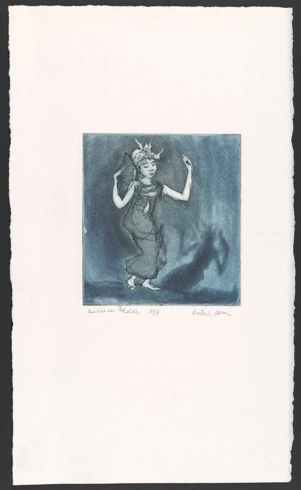 Balinese Dancer’‘, Milein Cosman, [c.1970s]‘, Milein Cosman, [c.1970s ...