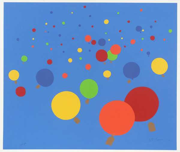 ‘The Balloon Race‘, Nicholas Monro, 1970 | Tate