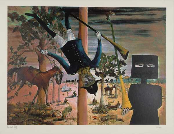 ‘5. Death of Constable Scanlon‘, Sir Sidney Nolan, 1970–1 | Tate