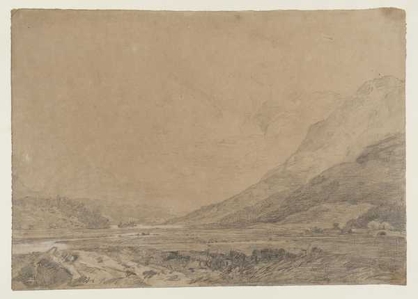 ‘View down Loch Awe, with the Slopes of Ben Cruachan on the Right, from ...